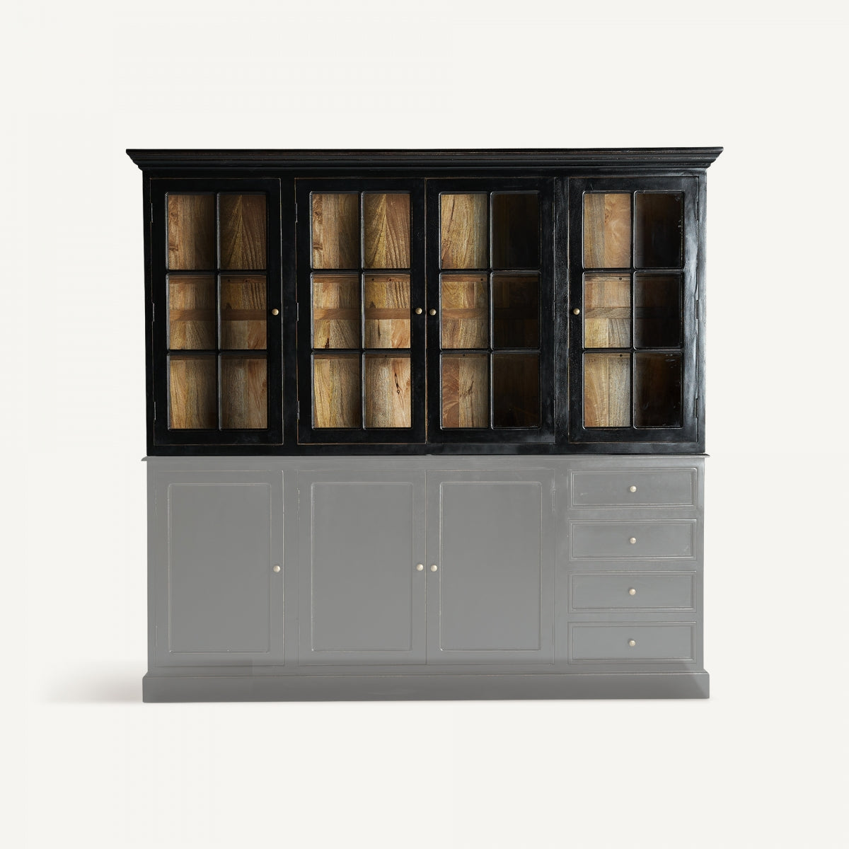 MODULAR DISPLAY CABINET – BOIS BLANC HOME
