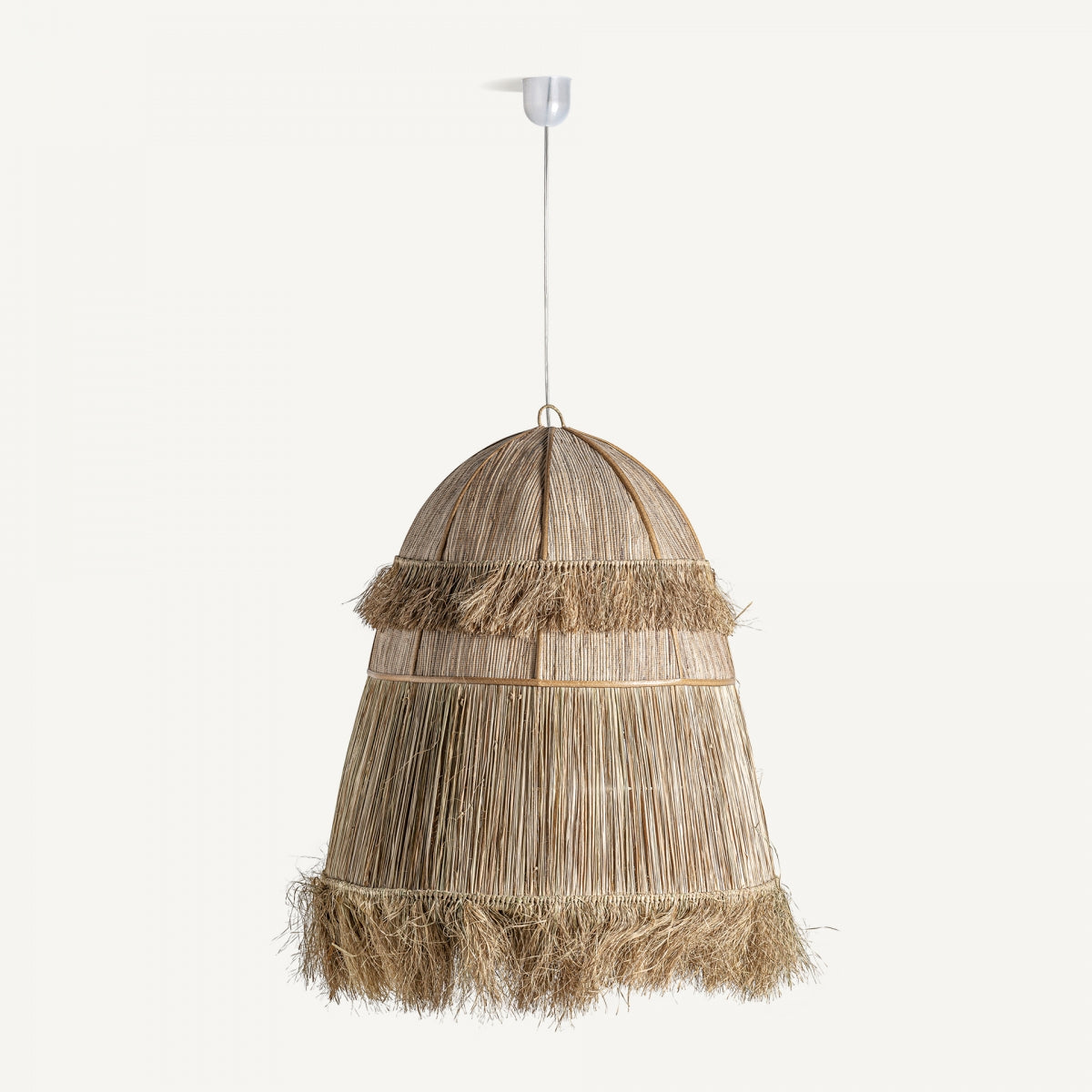 Coconut ceiling lamp natural L – BOIS BLANC HOME