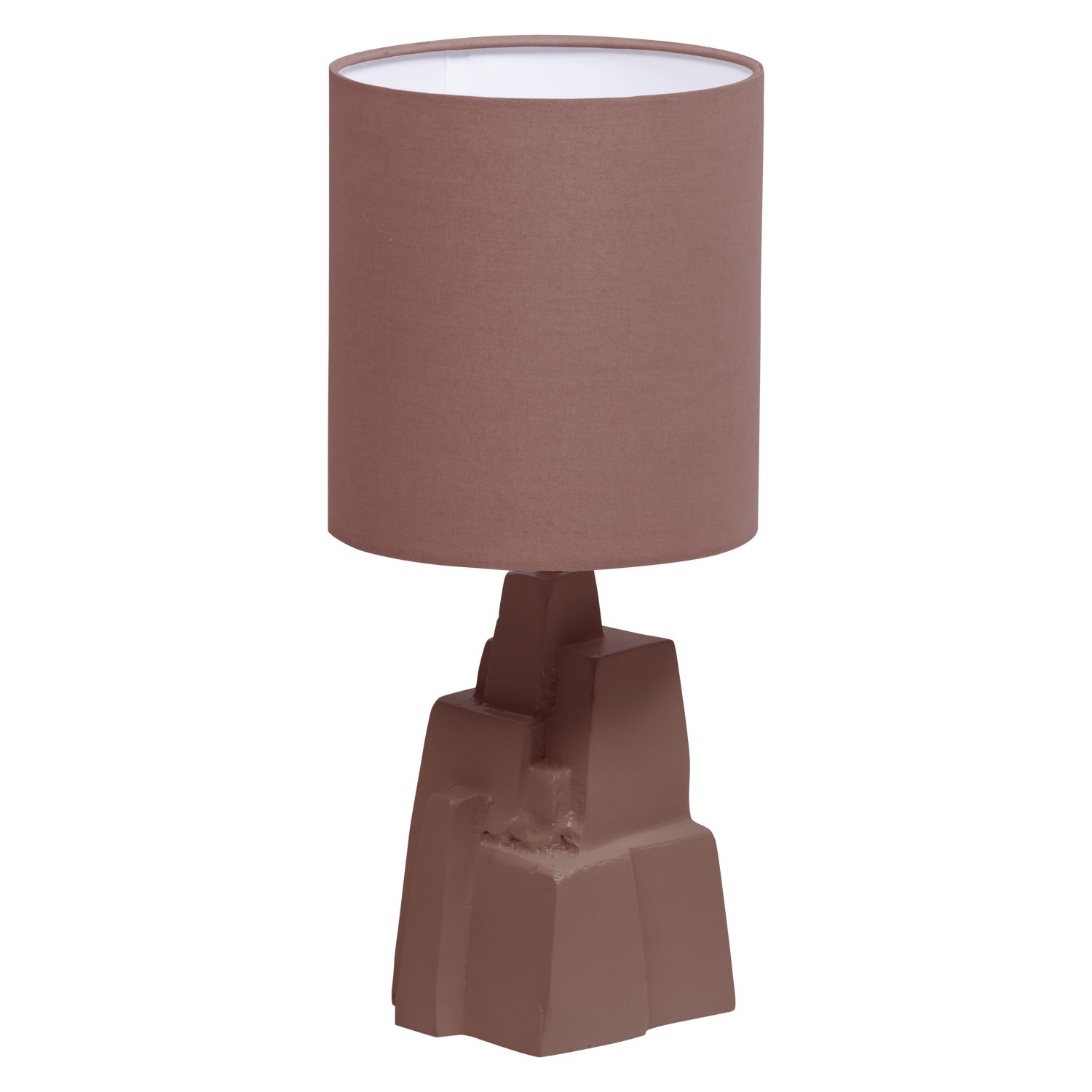 BRUNE TABLE LAMP METAL HIGH GLOSS OLD PINK – BOIS BLANC HOME