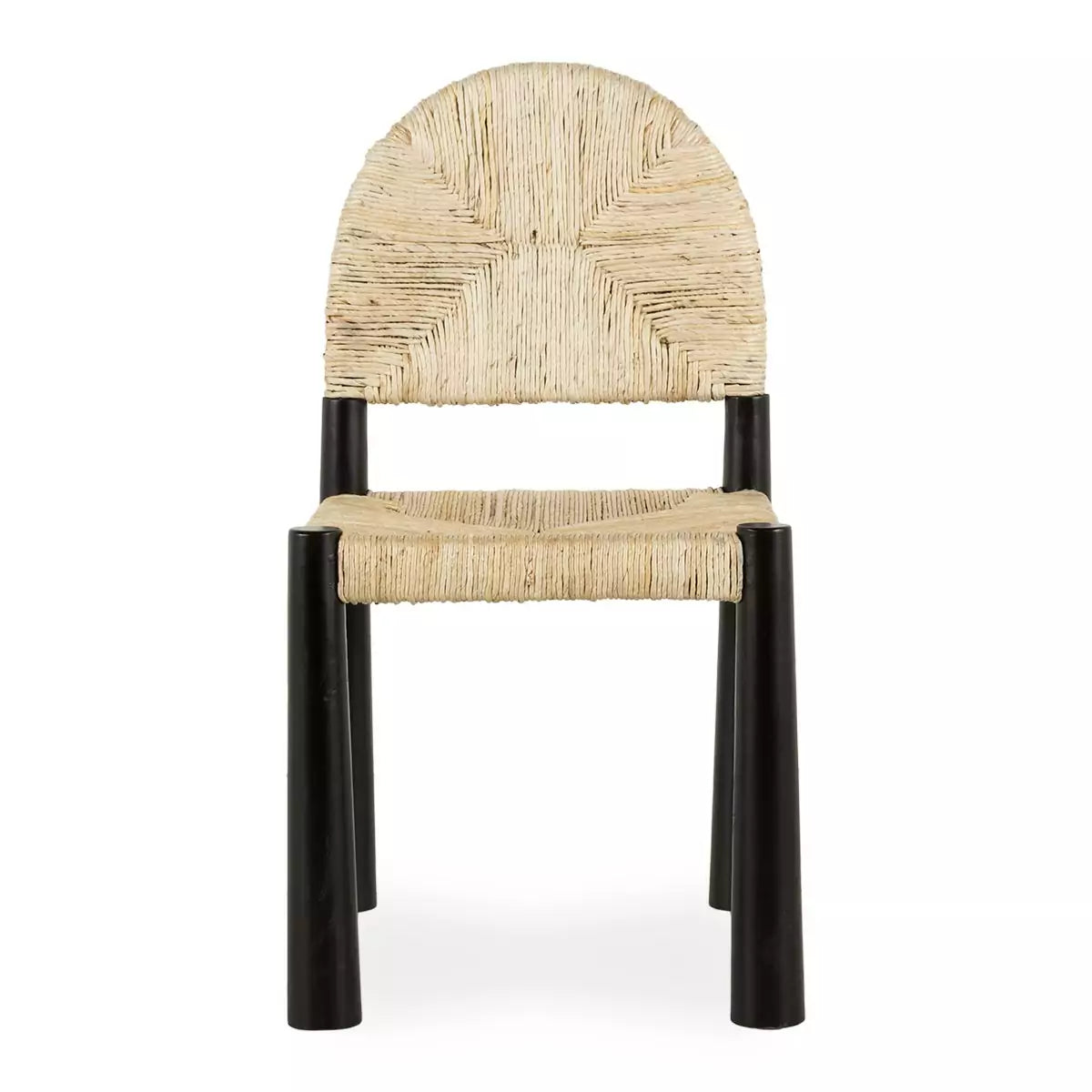 Abaca and Teak wood chair – BOIS BLANC HOME