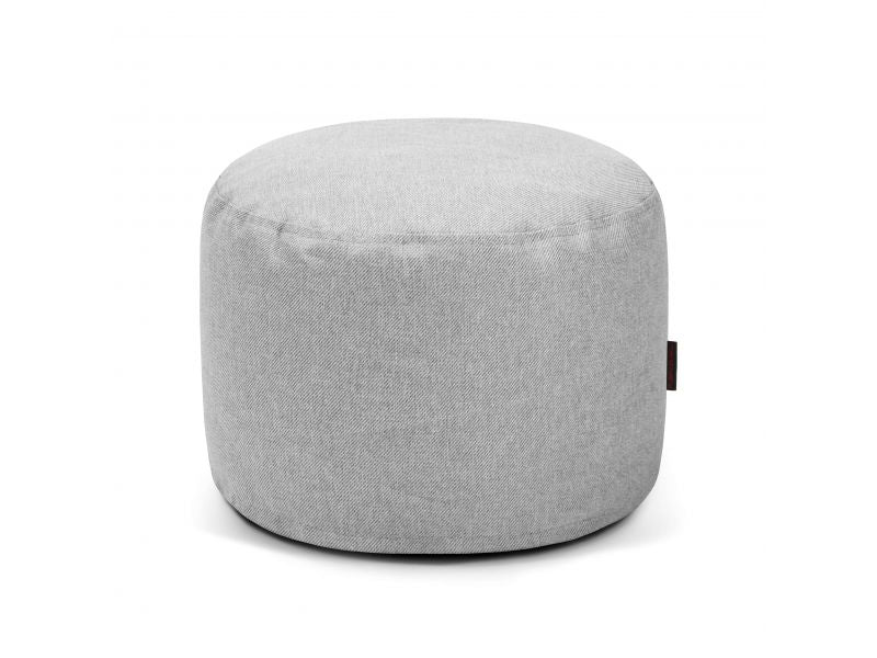 Pouf Mini Riviera Light Grey – BOIS BLANC HOME